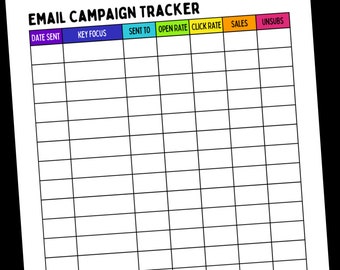 Email Account Tracker Printable Email Saving Sheet Password - Etsy