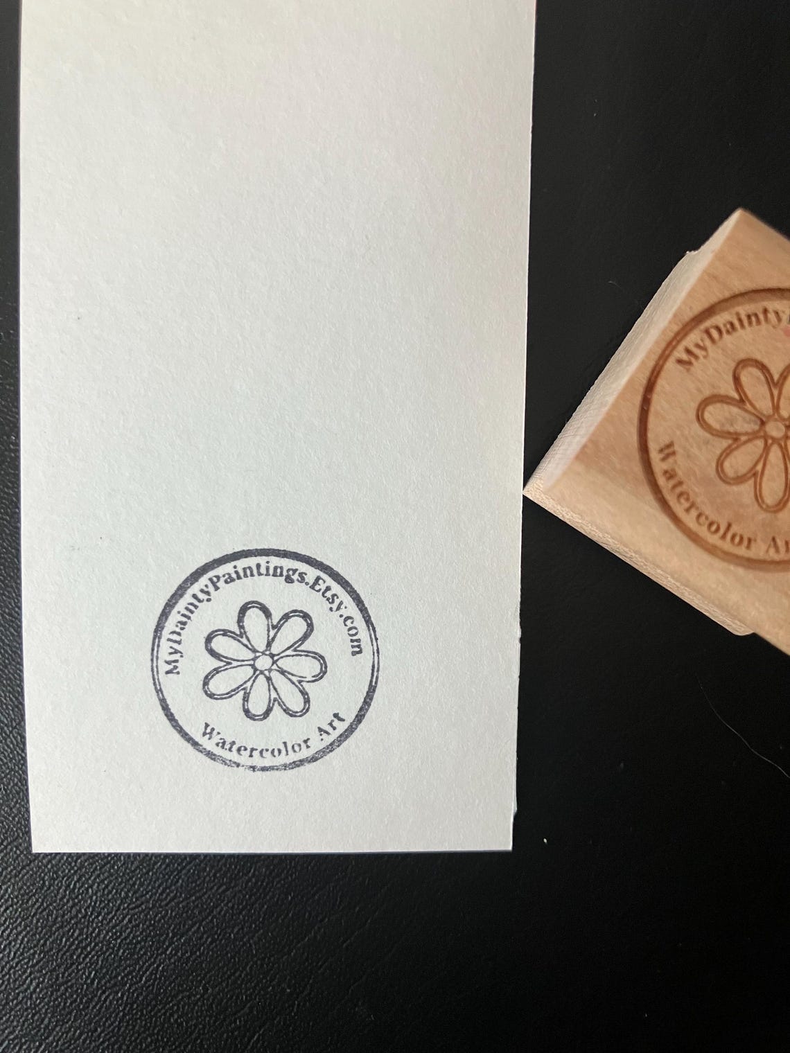 WATERCOLOR Bookmark-original Hand-painted Floral Art, Created With ...