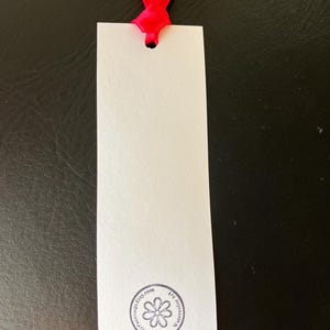 WATERCOLOR Bookmark-original Hand-painted Floral Art, Created With ...