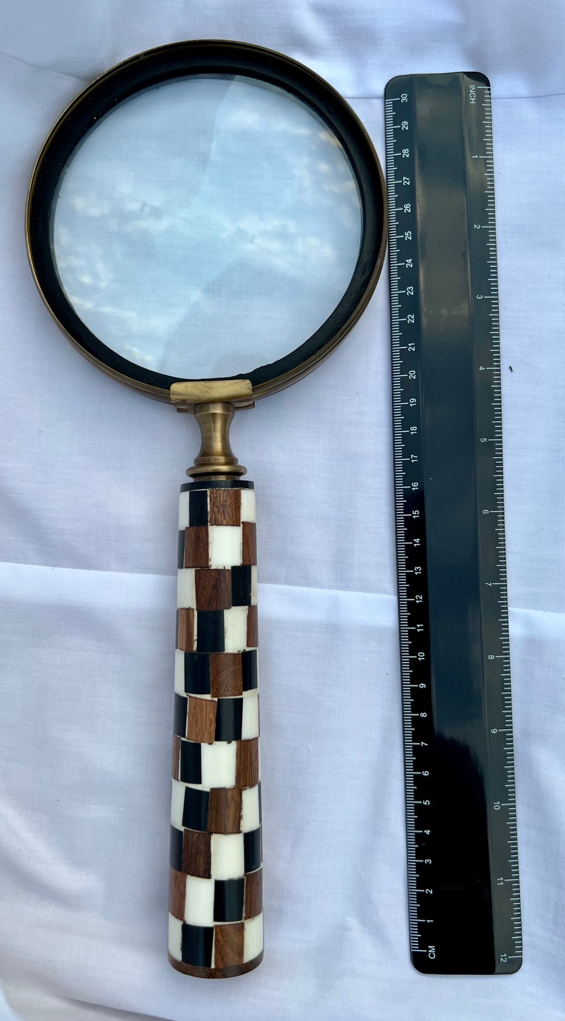 5 Inch Magnifying Glass With Large Handle - Etsy