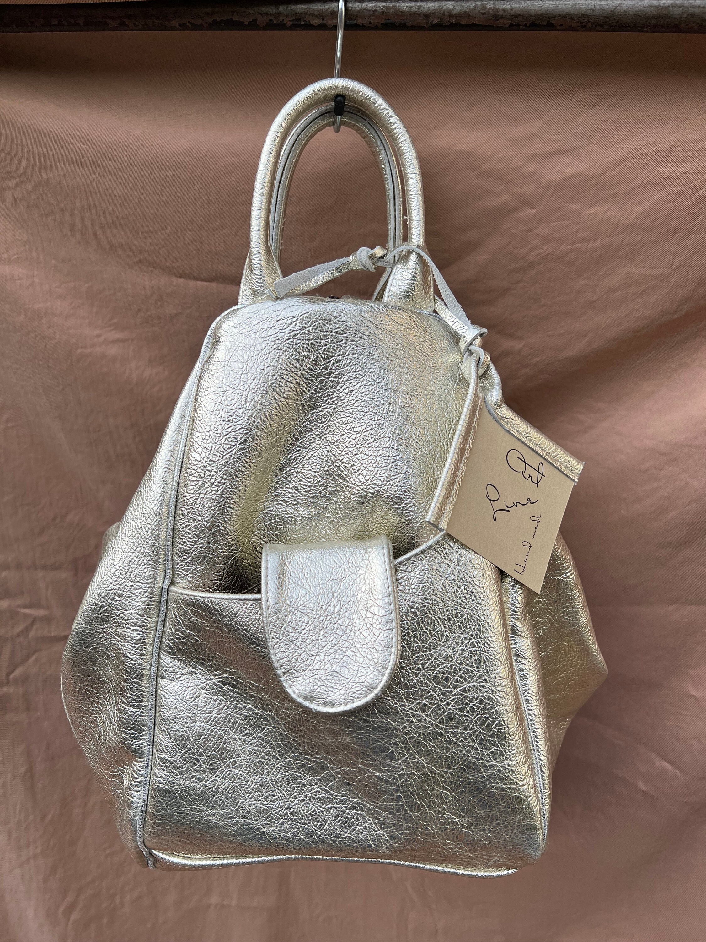 Maxi Leather Backpack - Etsy