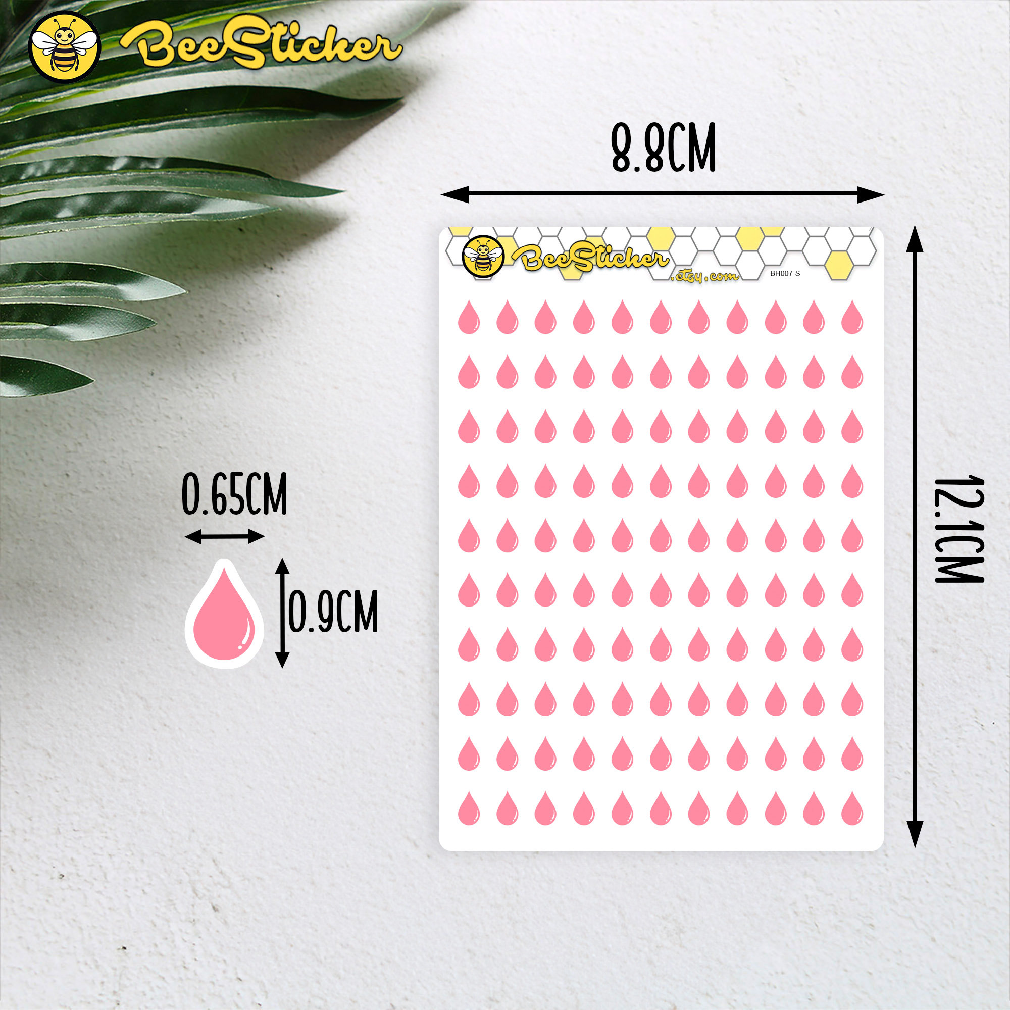 Period Tracker Icon Stickers | Choose From Multiple Colors | Planner ...