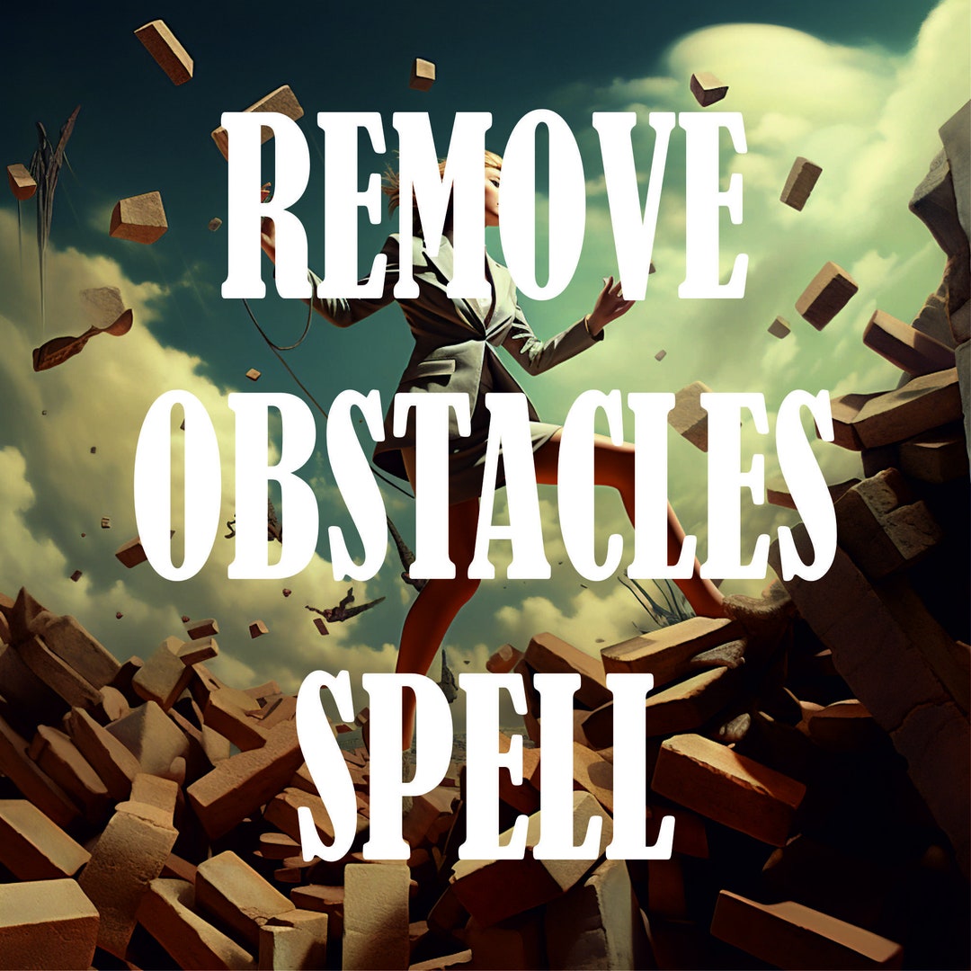 Powerful Remove Obstacles Wish: Clear the Path to Success and - Etsy