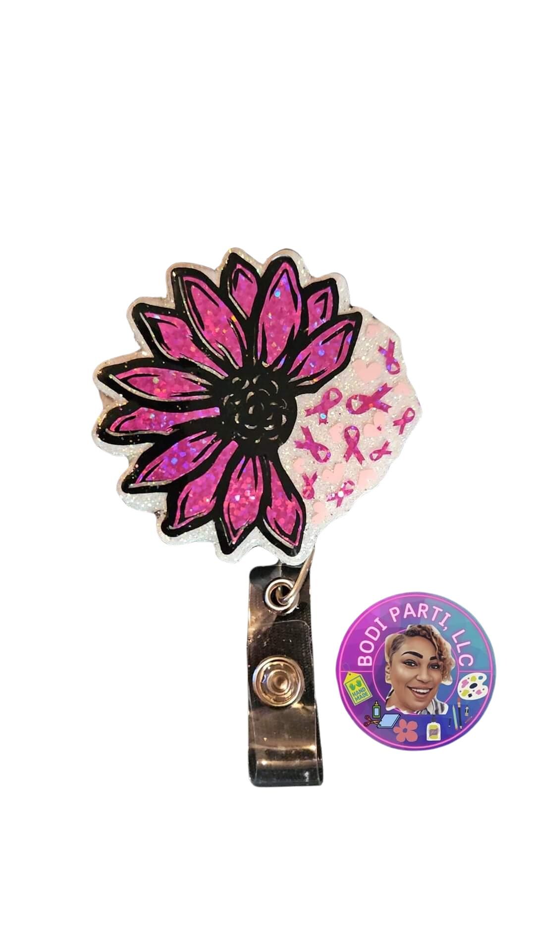 Breast Cancer Awareness Sunflower - Etsy