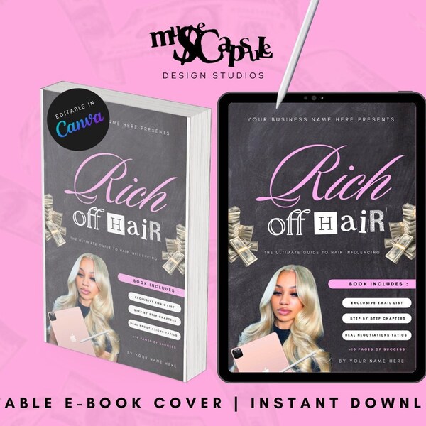 Rich off Hair Template - Etsy