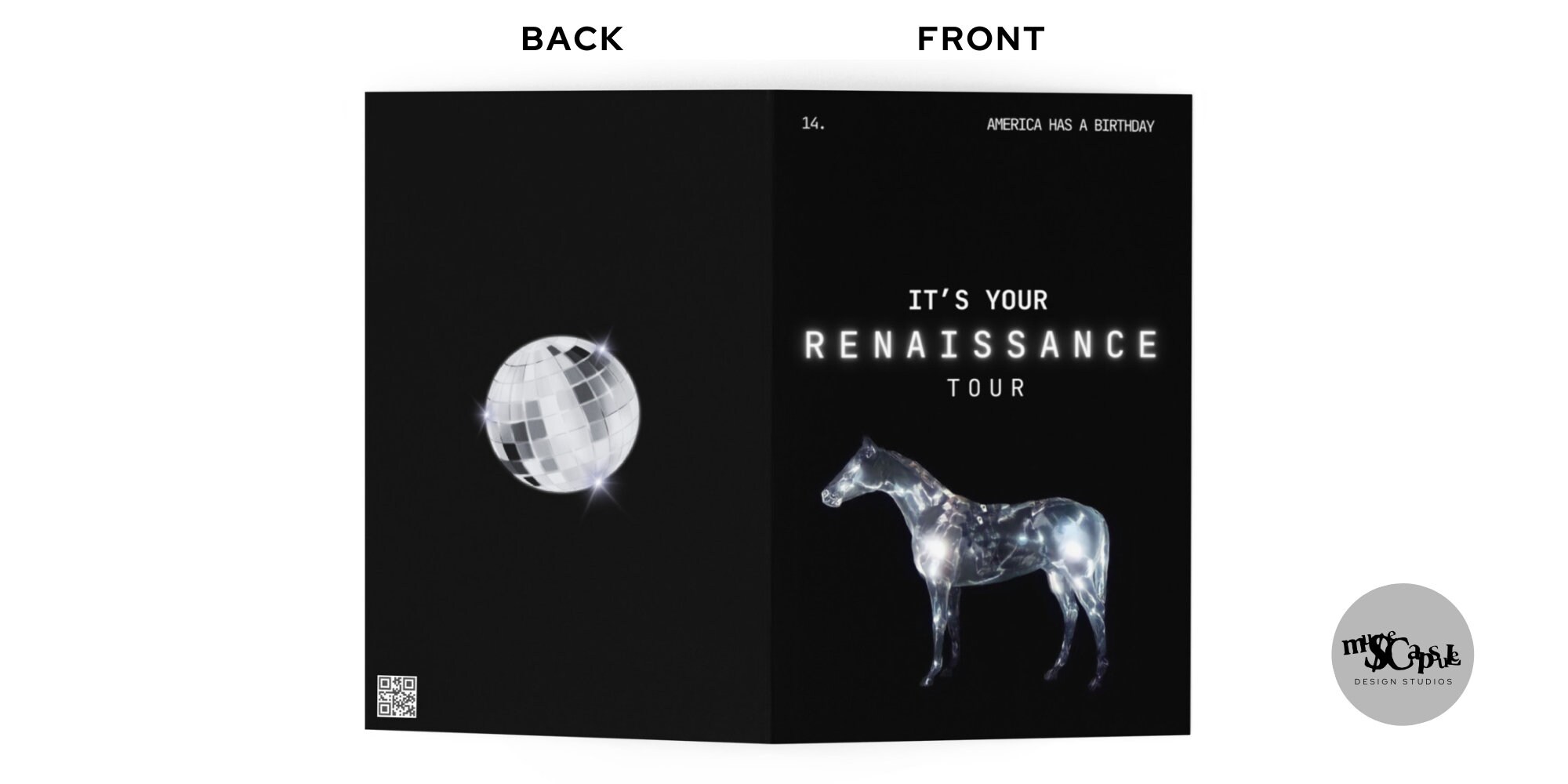 RENAISSANCE Birthday Card , Beyoncé , Birthday , Girls Trip , Disco ...