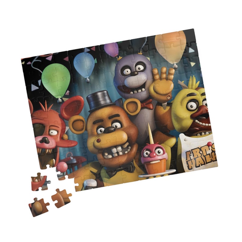 Friday Nights at Freddy's Puzzle (110, 252, 520, 1014-piece) - Etsy