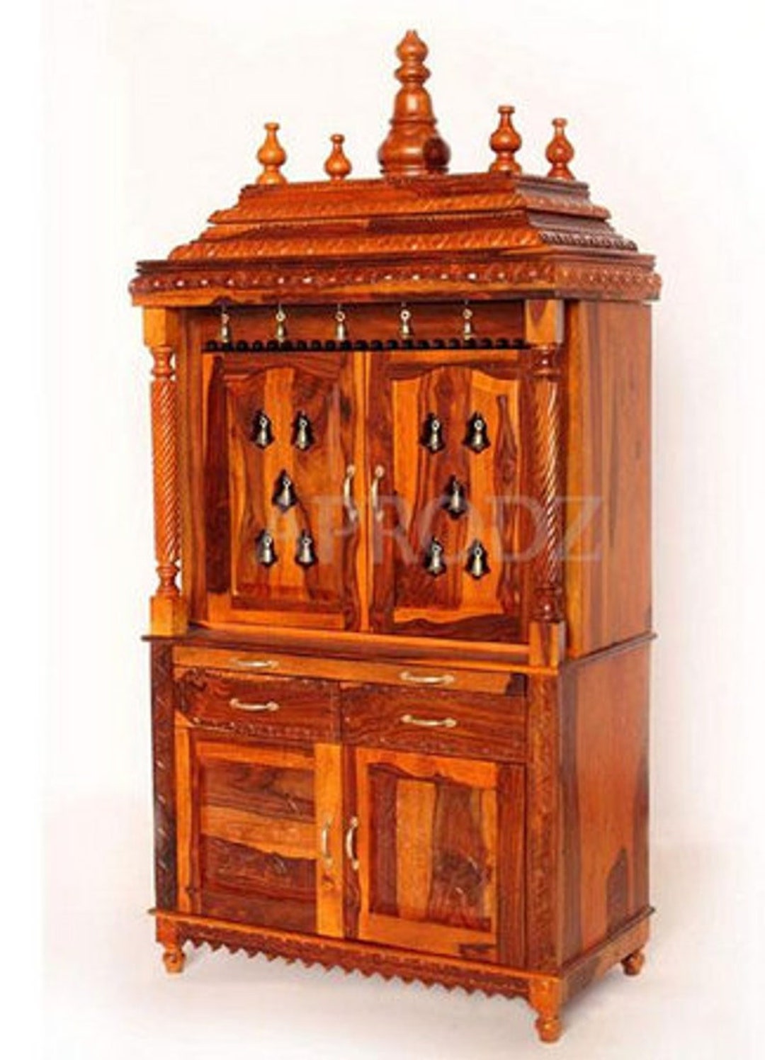Altars, Shrines & Tools ( 72" H, 36 " W, 18" D) Hand Pooja Mandir ...