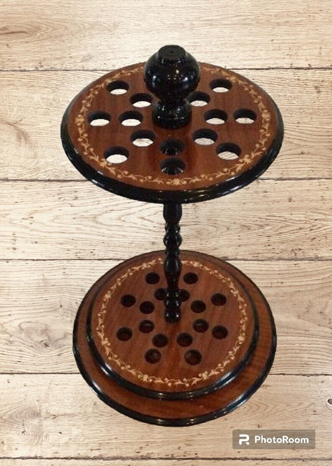 Designer Wooden Rack Cane Stand Stick Stand Holder Walking Wood Cane ...