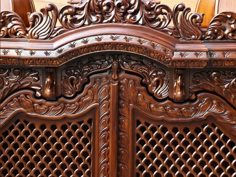 Wooden Handmade Temple Homemade Home Temple Puja Mandir Ghar With Door ...