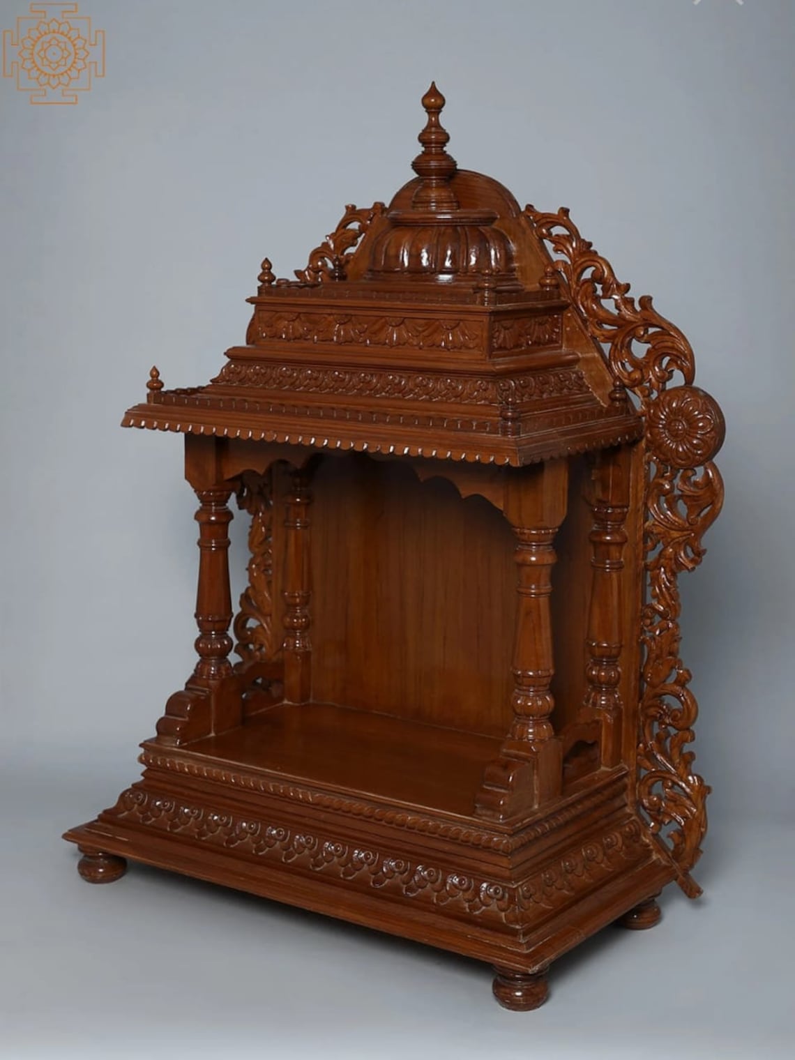 Teakwood Home Temple South Indian Temple Temple for Home Teak - Etsy