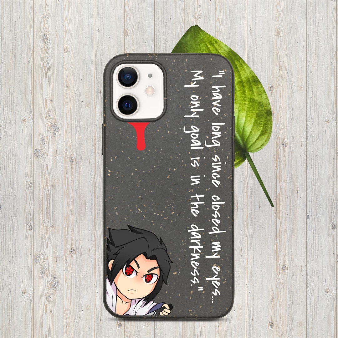 Naruto / Sasuke anime Iphone® 12 & 13 Case - Etsy