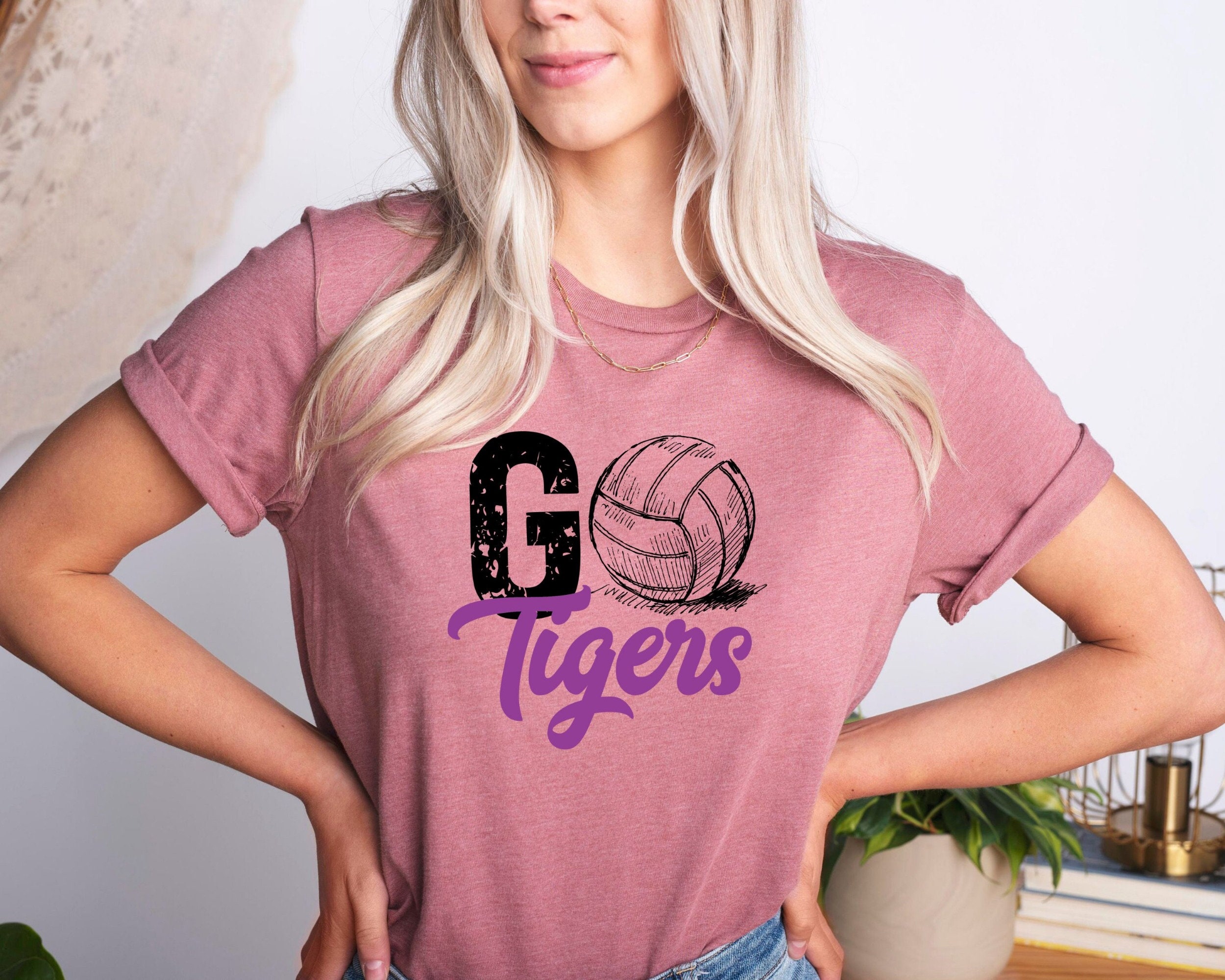 Custom Volleyball Tee, Custom Go Team Shirt, Go Custom Shirt ...