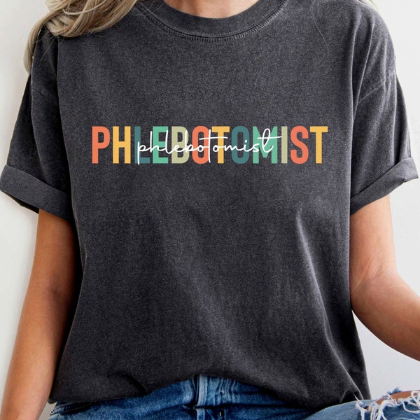 Phlebotomist T Shirt - Etsy