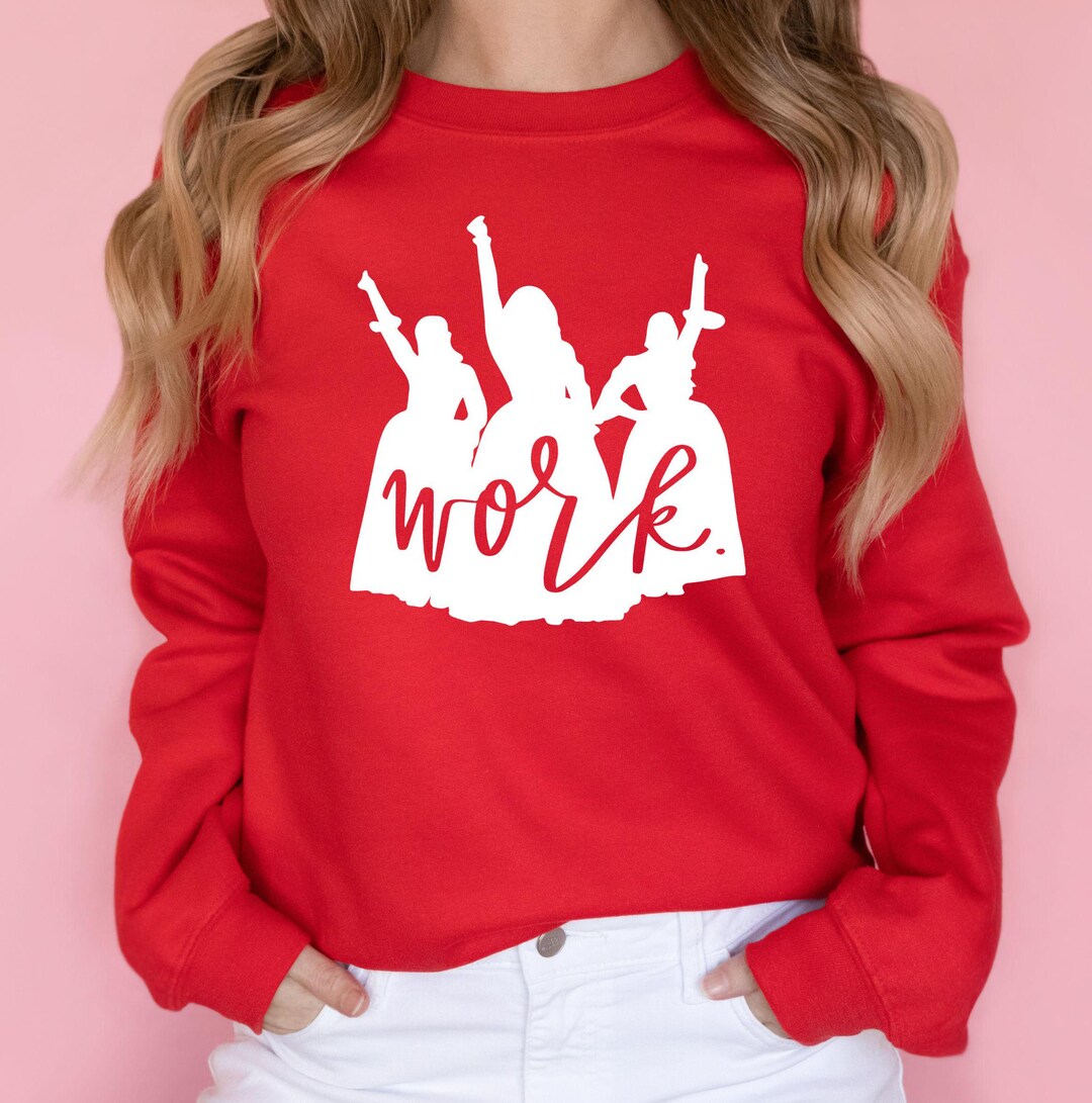 Alexander Hamilton Work Sweatshirt, Musical Hamilton Sweater, Alexander ...