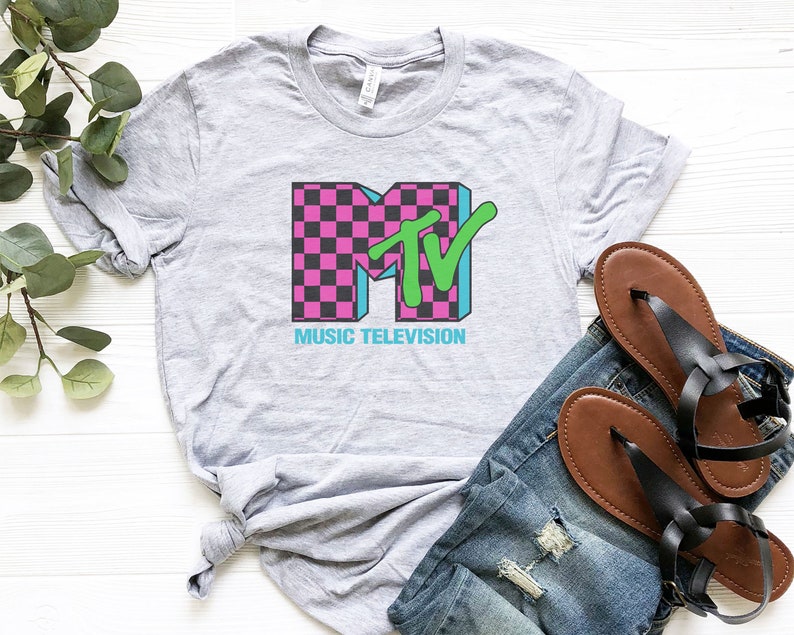 Mtv Funny Design Shirt, 90s MTV Cool Graphic Tees, Band Tee, )0's Party ...