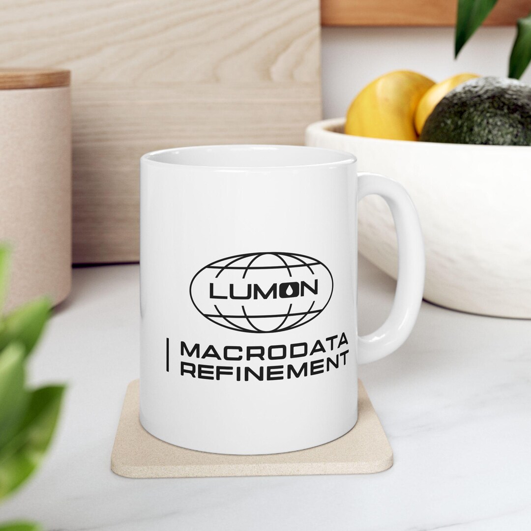 Macrodata Refinement Lumon Ceramic Mug, Lumon Industries Office Mug ...
