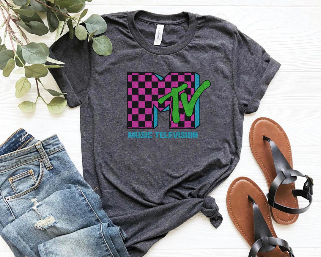 Mtv Funny Design Shirt, 90s MTV Cool Graphic Tees, Band Tee, )0's Party ...