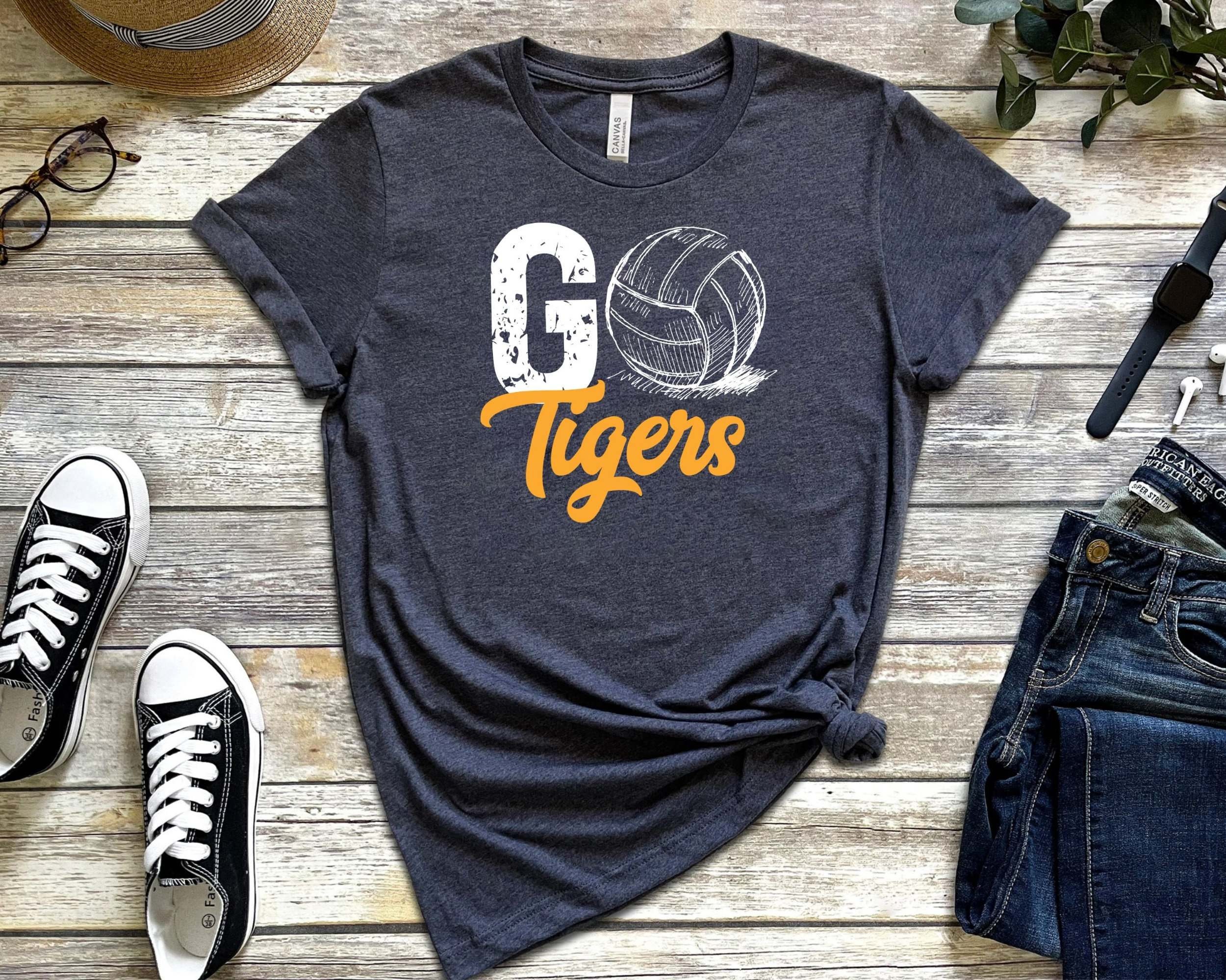 Custom Volleyball Tee, Custom Go Team Shirt, Go Custom Shirt ...
