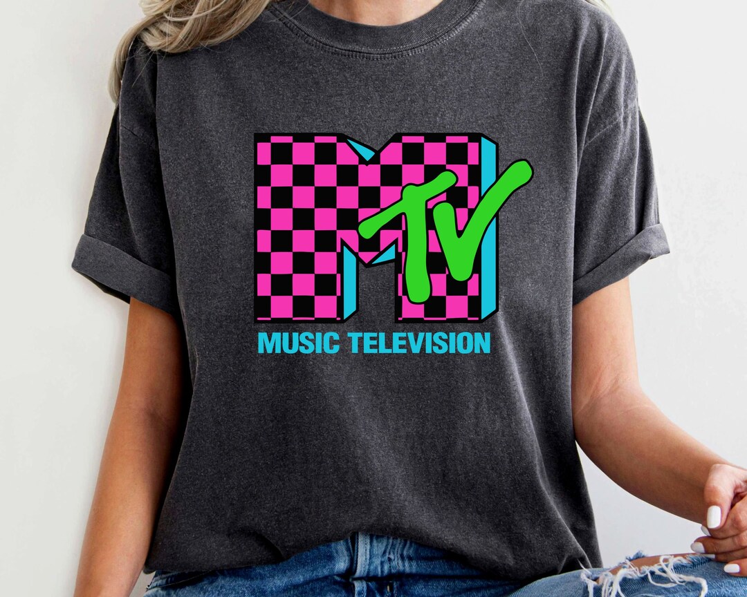 Mtv Funny Design Shirt, 90s MTV Cool Graphic Tees, Band Tee, 0's Party ...