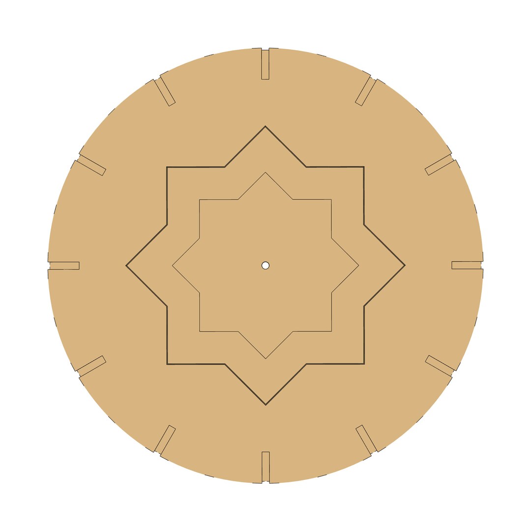 3D STL Wall Clock SVG DFX Cnc Files - Etsy