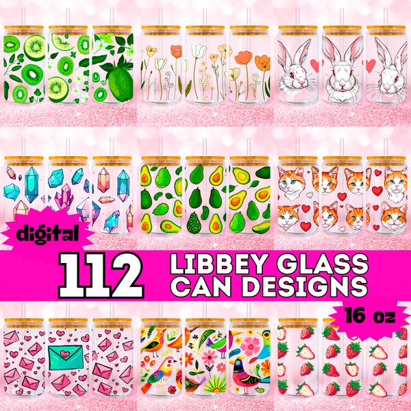 Glass Cup Wrap Sublimation - Etsy