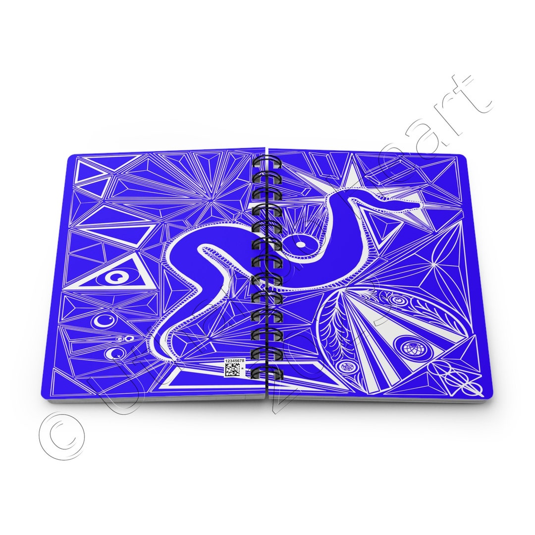 Water Spirit Spiral Bound Journal Dream Journal Lined - Etsy