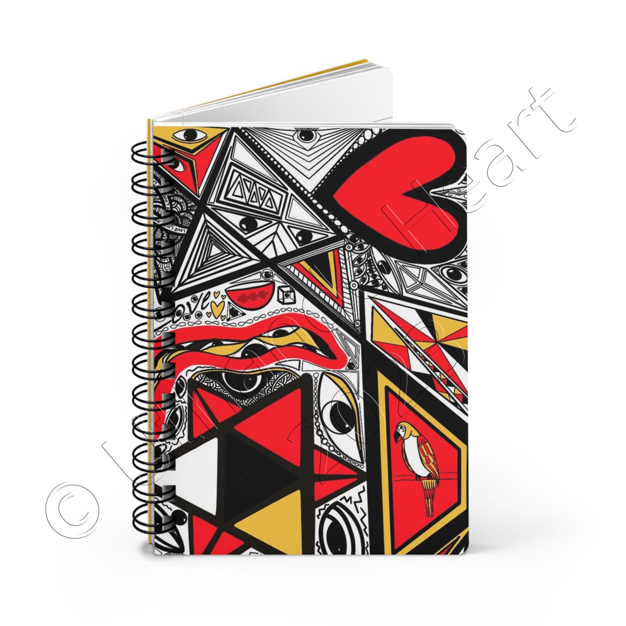 Elemental Love | Spiral Bound Journal - Etsy