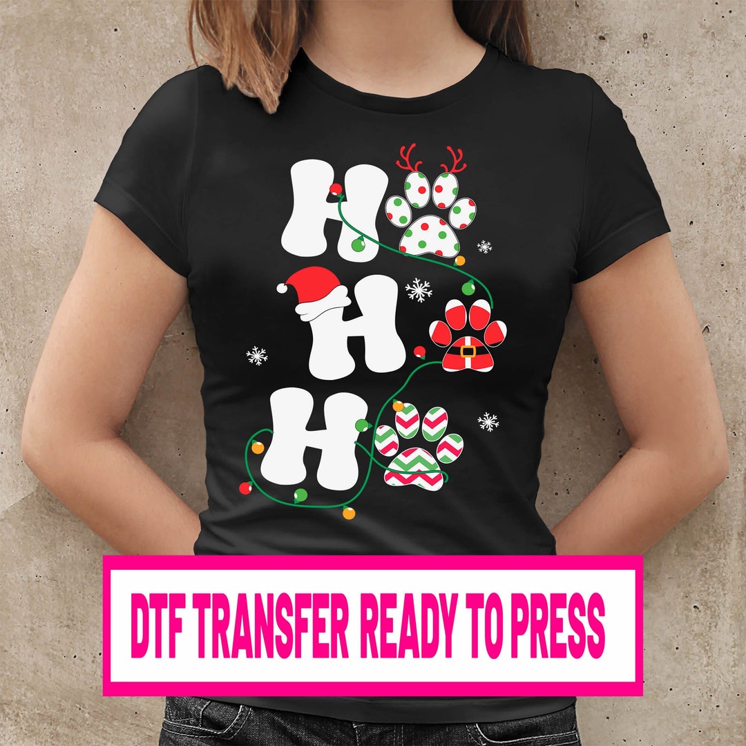 Christmas DTF Print, Ready to Press Dtf Transfers, Heat DTF Transfer ...