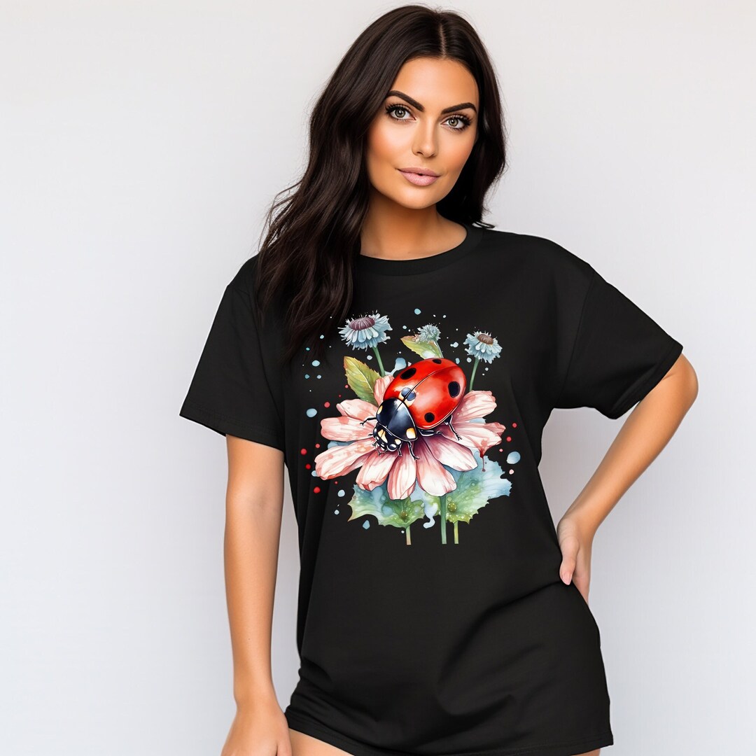 Ladybug Shirt for Women Ladybug Gifts for Her Insect T-shirt for Women ...