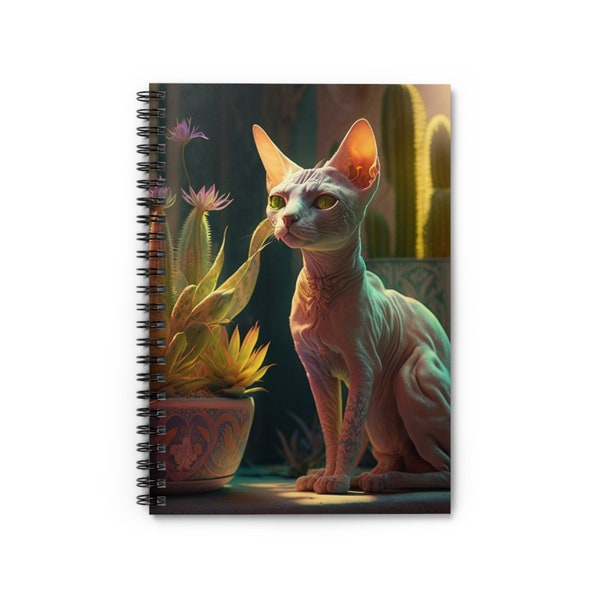 Cat Notebook - Etsy