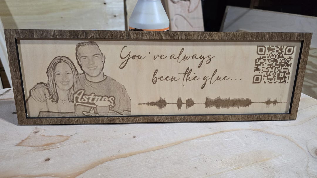 Personalized Gifts Voicemail Art QR Code, Voice Recording Gift, Qr Code ...