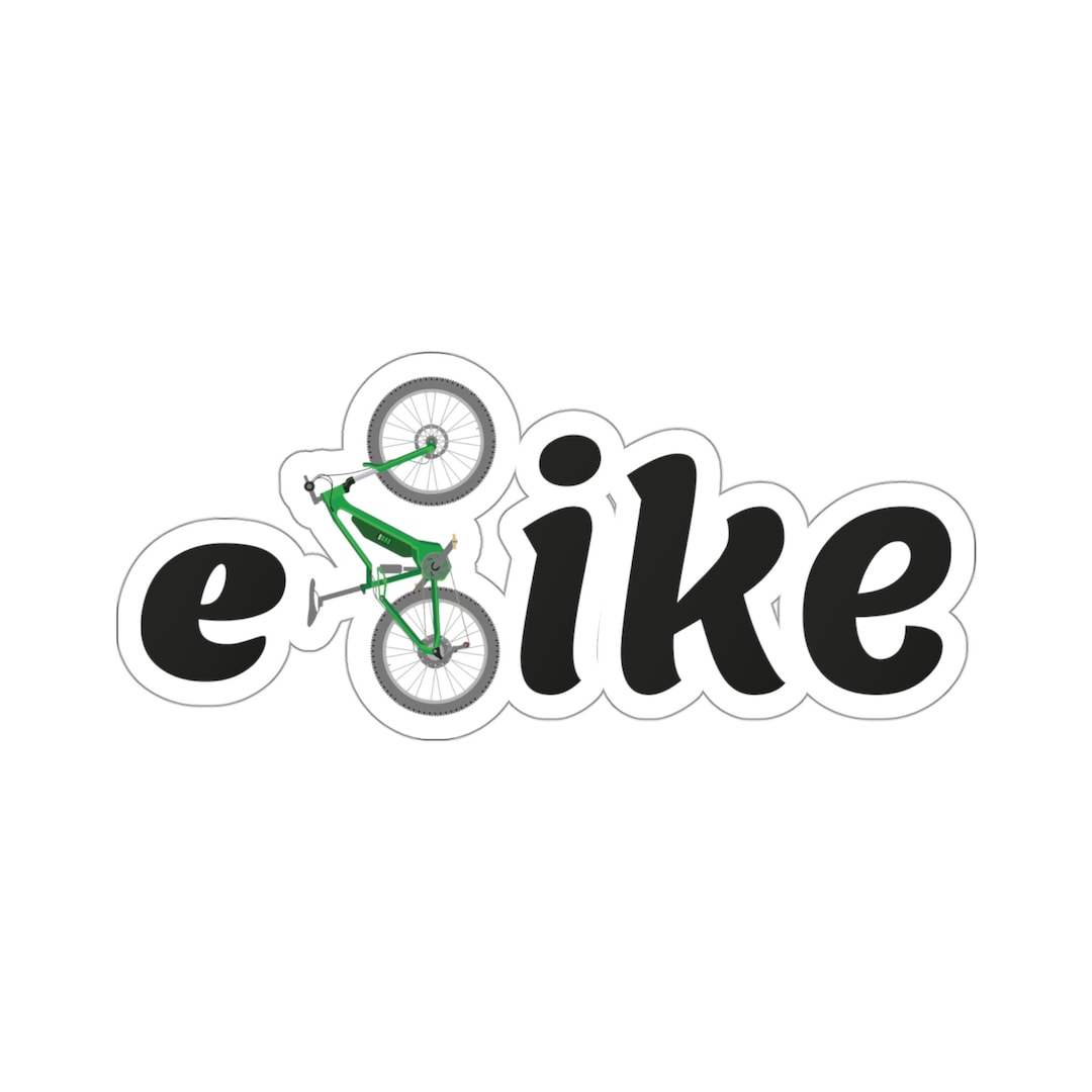 E-bike Stickers. Electric Cycling Stickers. Stylish Cycling Stickers ...