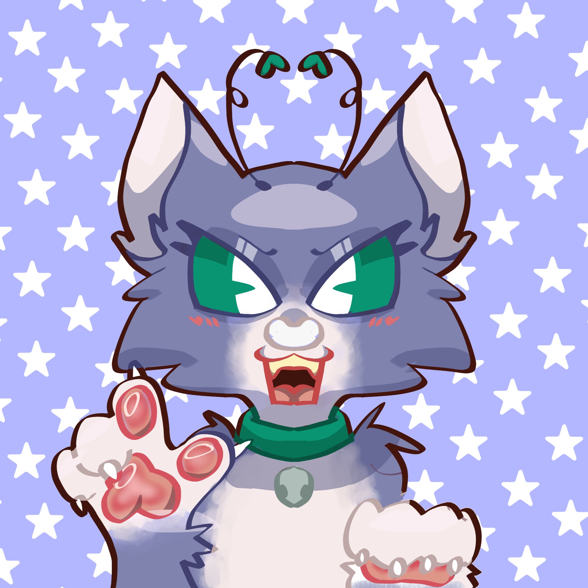 Furry Headshot Pfp Commissions-furry Pfp, Fursona Art, Furry ...