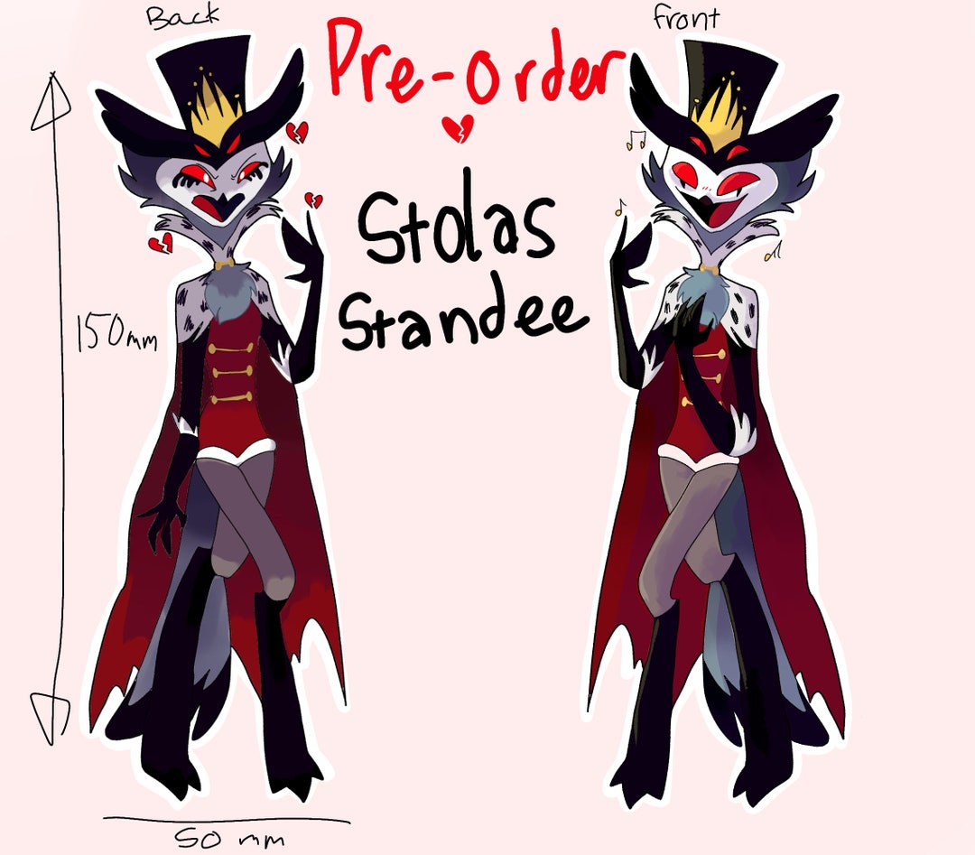 PREORDER Stolas Standee, Helluva Boss - Etsy