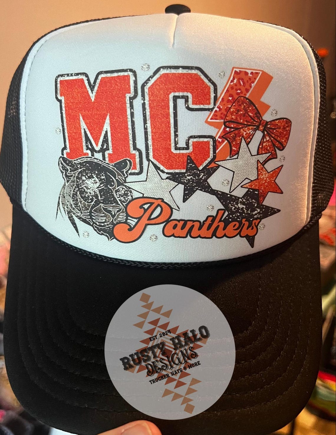 Panther Trucker Hat - Etsy