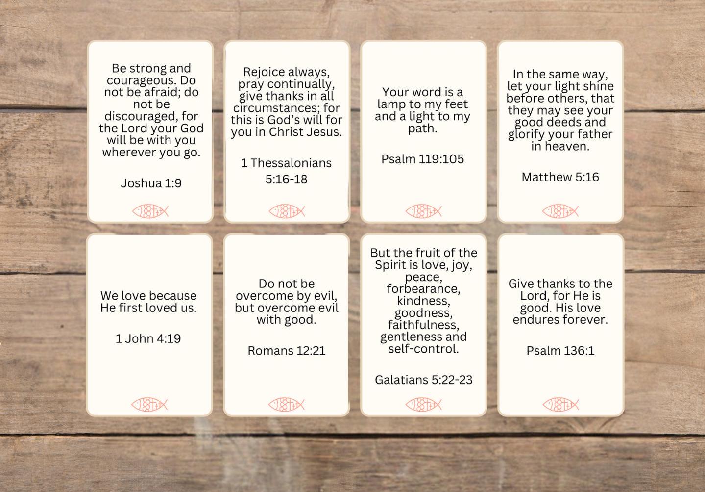 Bible Flash Cards, Bible Study, Bible Verse Cards, Bible Memory Verse ...