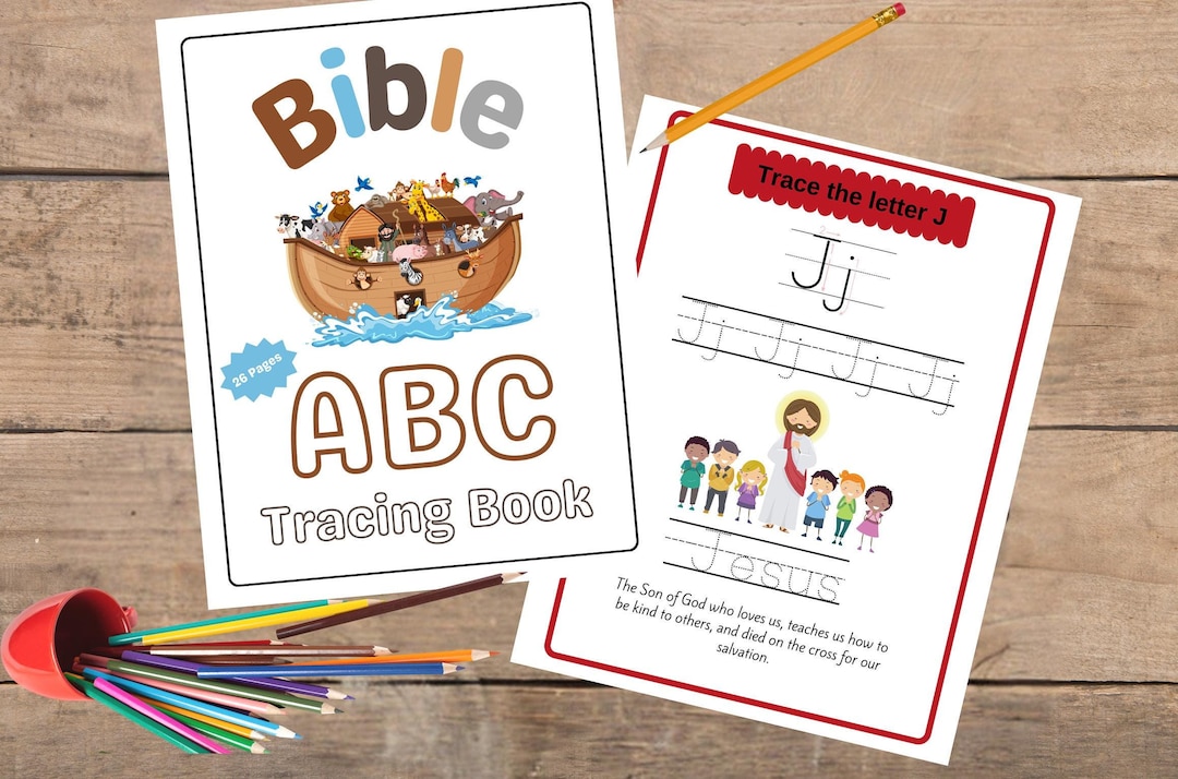 Bible Tracing, Bible ABC Worksheet, Homeschool Alphabet Tracing ...