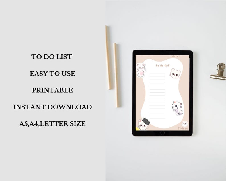 Skzoo to Do List | Skz to Do List | Planner | Digital Download ...