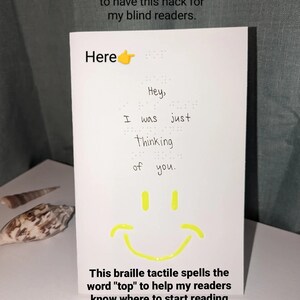 Braille Sympathy Cards - Etsy