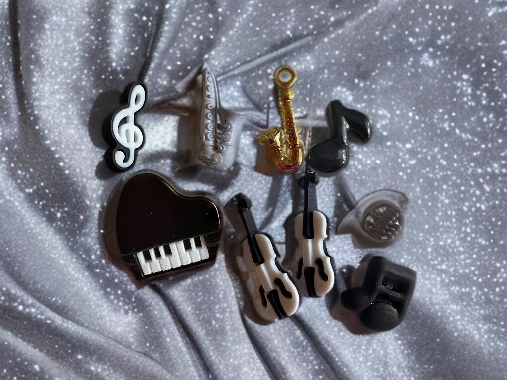 3D Novelty Buttons Pack 5 Cats Forest Animals Musical Instruments - Etsy