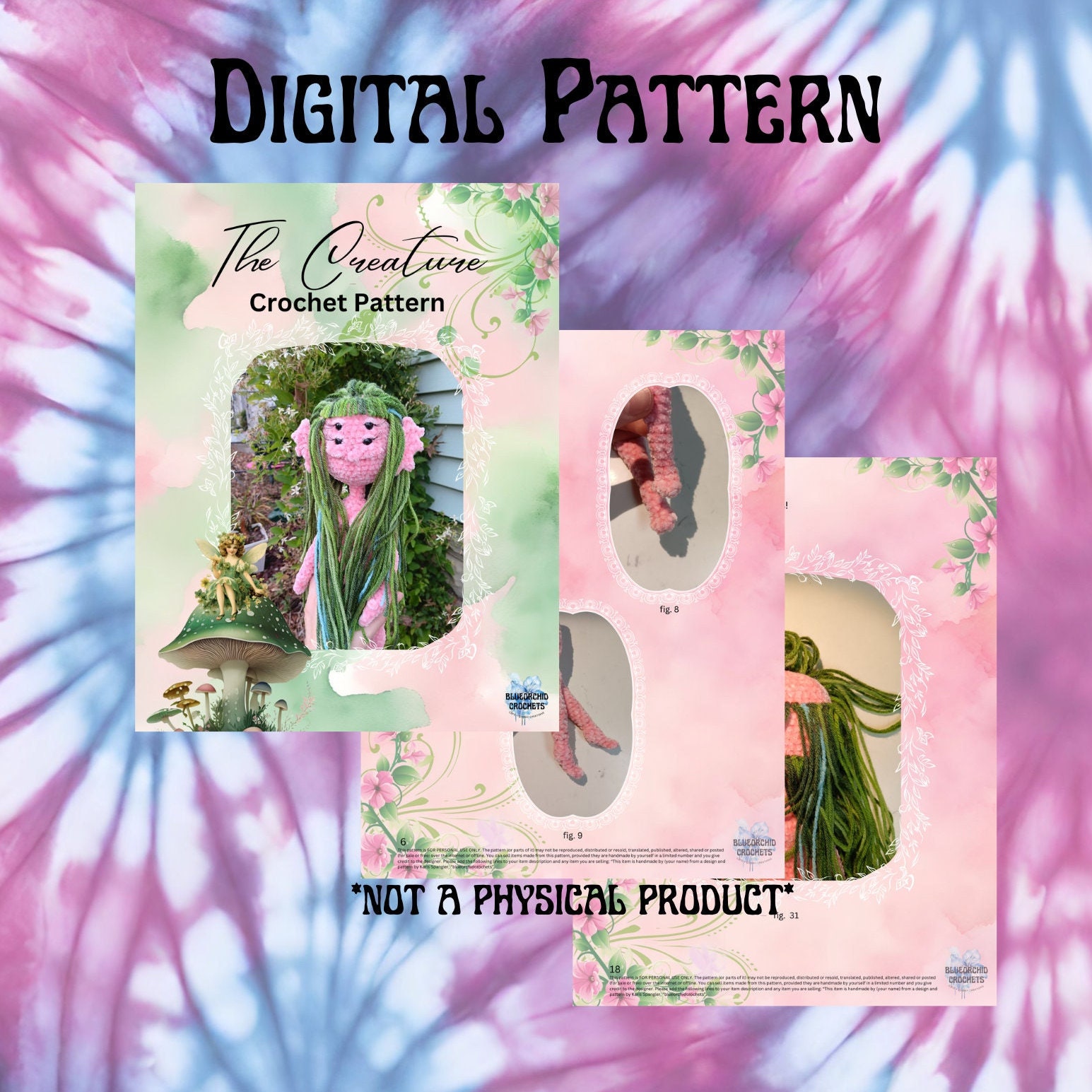 The Creature Crochet Pattern - Etsy