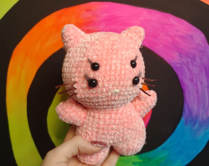 Portals Inspired Alien Kitty Plush - Etsy