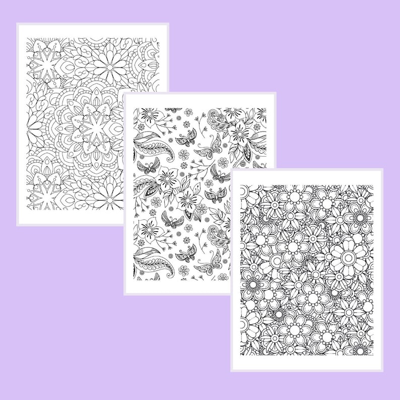 Mandala Coloring Pages Adult's Mandala Book Mandala Coloring Book for ...