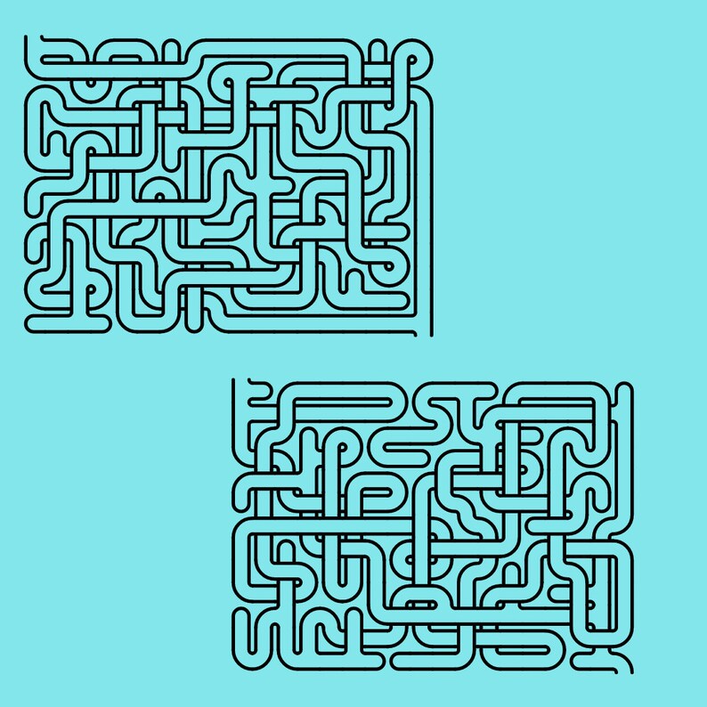 Mazes Worksheets Mazes for Adults Mazes Printable Mazes Very Hard Mazes ...