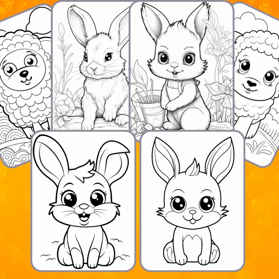 Kid Color Pages Color Pages Printable Children's - Etsy