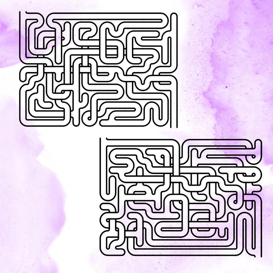 Mazes for Adults Mazes Printable Mazes Very Hard Maze Download Maze ...