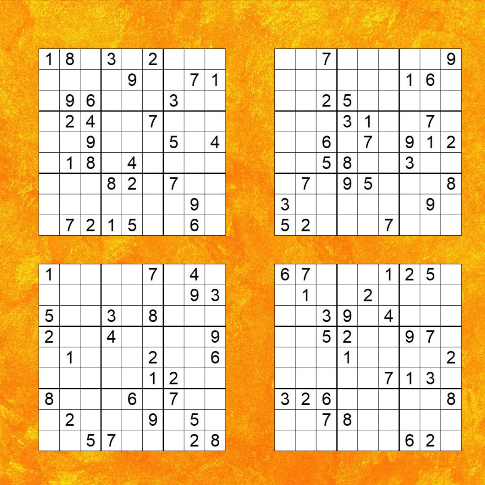 Sudoku Printable Sudoku Puzzle Sudoku for Adults Sudoku Pages Sudoku ...