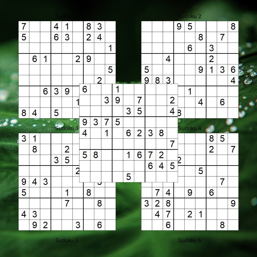 Sudoku Printable Sudoku for Kids Sudoku Books Sudoku Game Kdp Sudoku ...