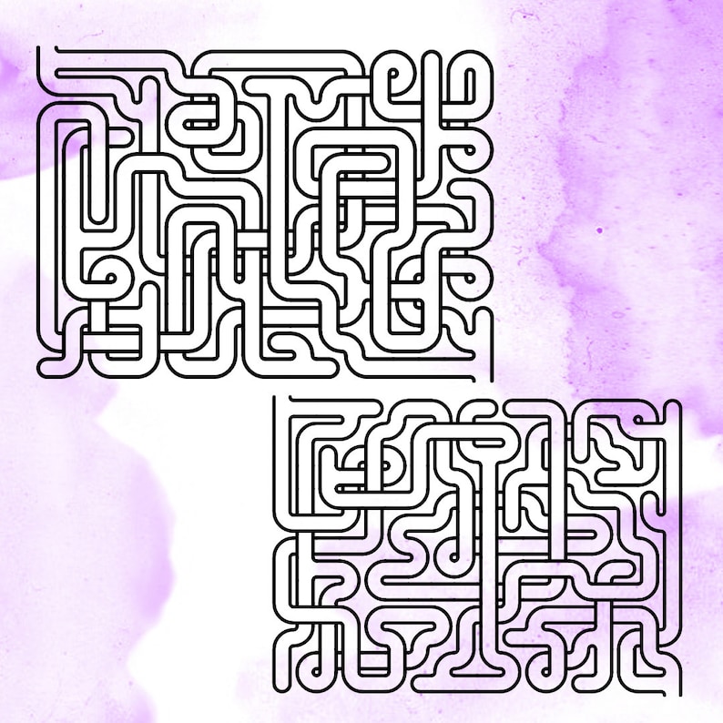 Mazes for Adults Mazes Printable Mazes Very Hard Maze Download Maze ...